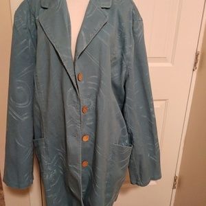 TravelSmith | Jackets & Coats | Travel Smith Light Weight Blue Jacket ...